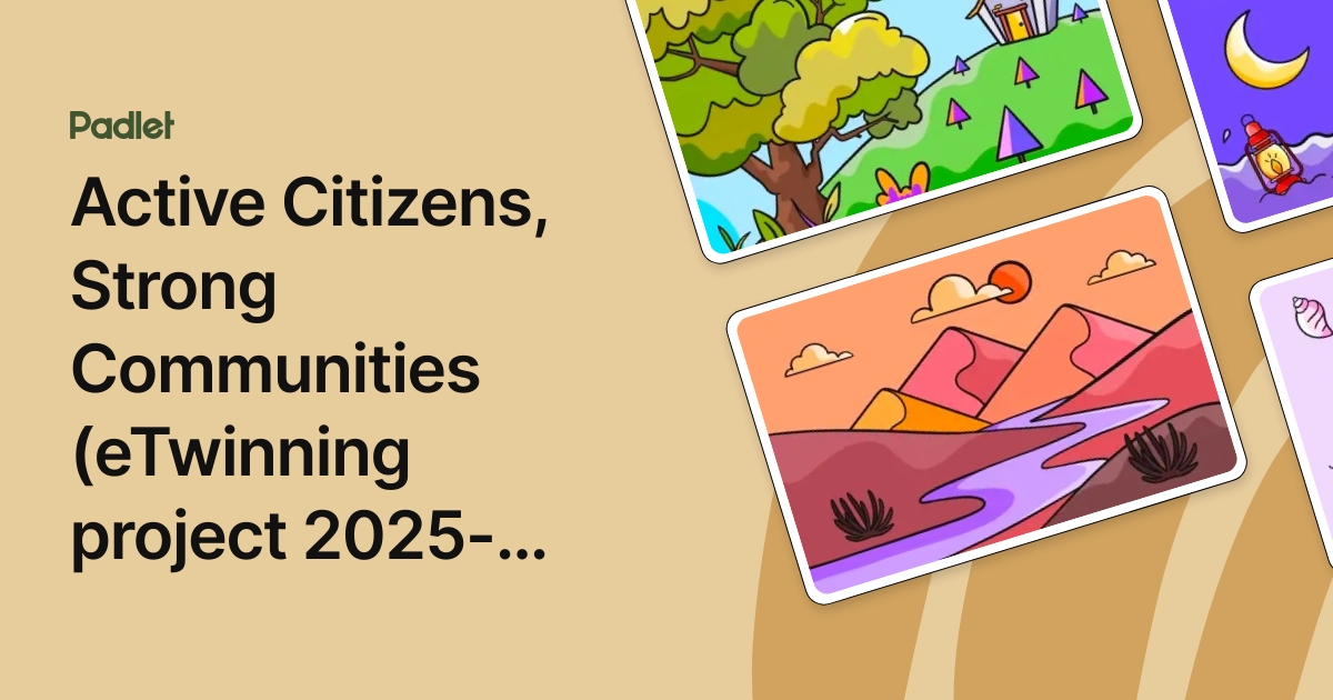 Active Citizens, Strong Communities (eTwinning project 2025-2026)