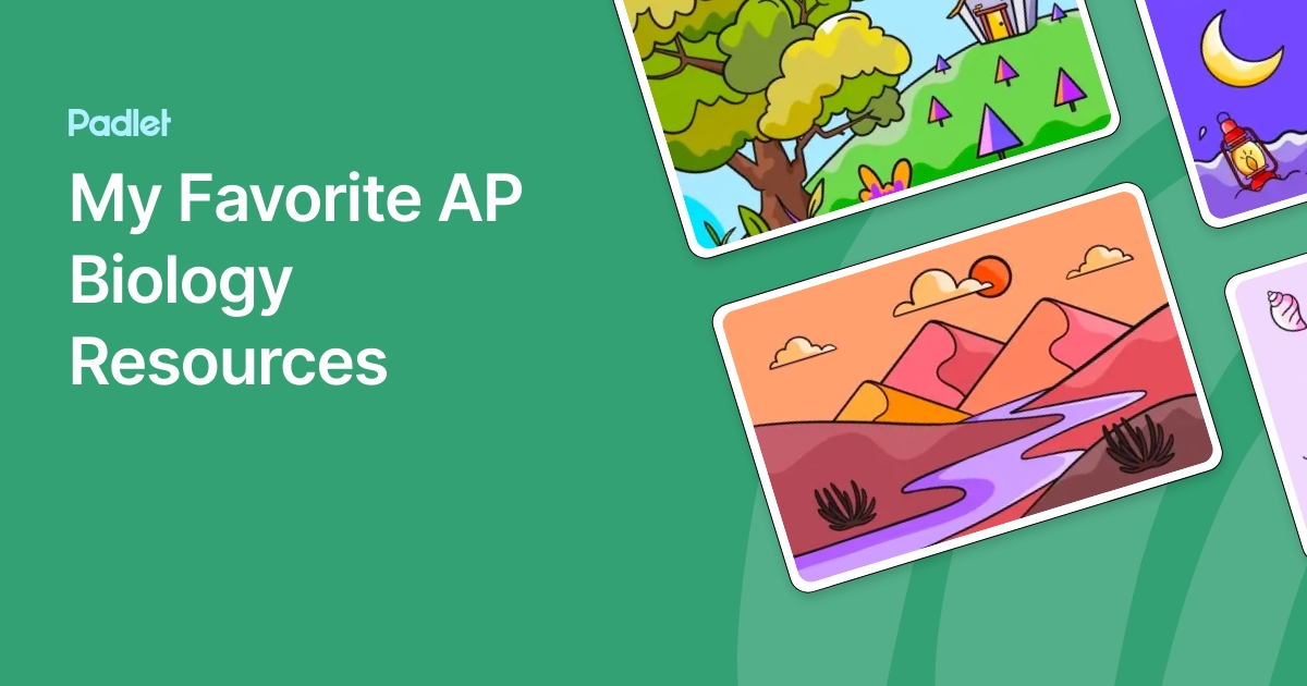 My Favorite AP Biology Resources