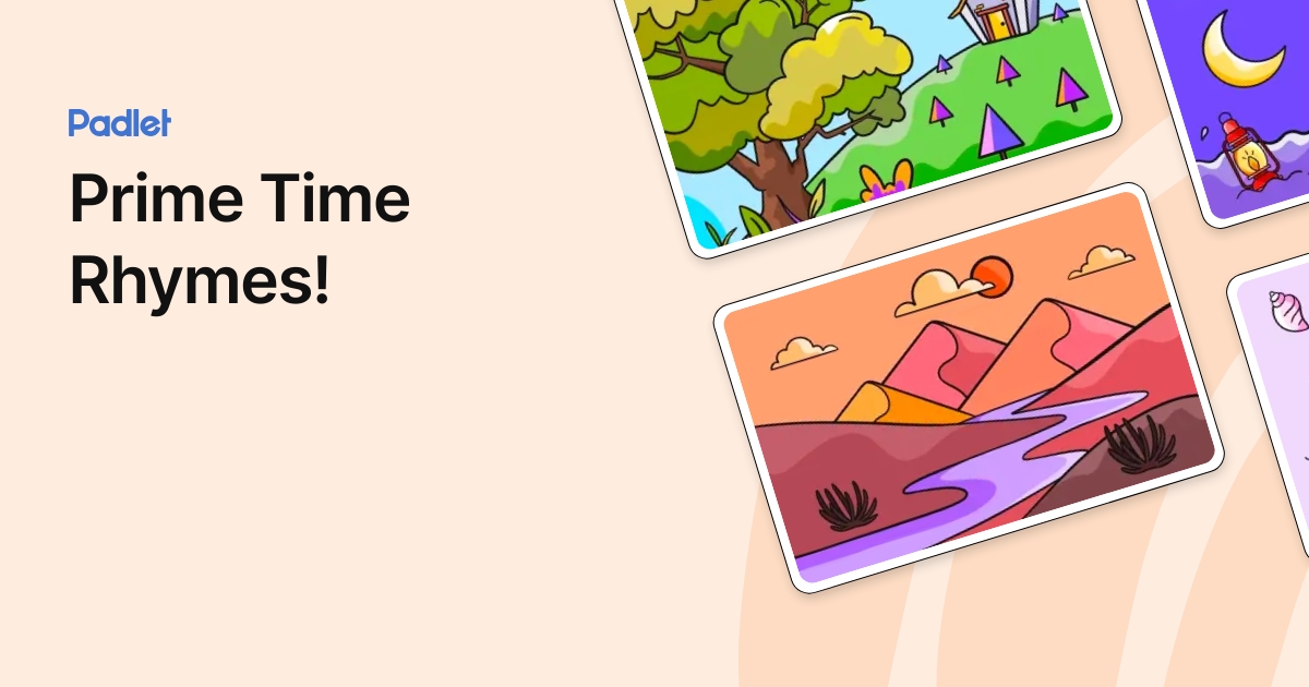 Prime Time Rhymes!