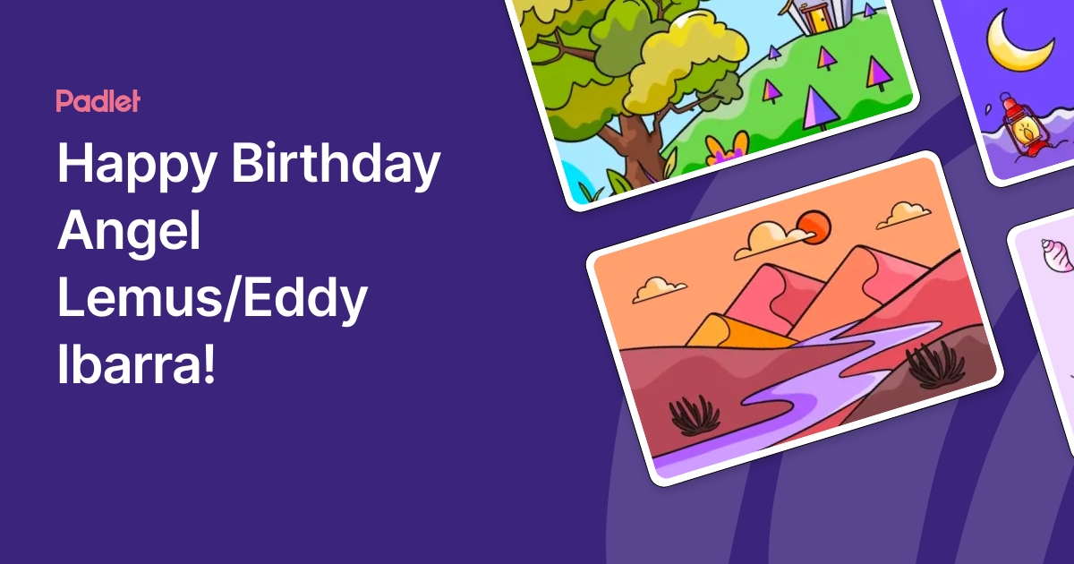 Happy Birthday Angel Lemus/Eddy Ibarra!