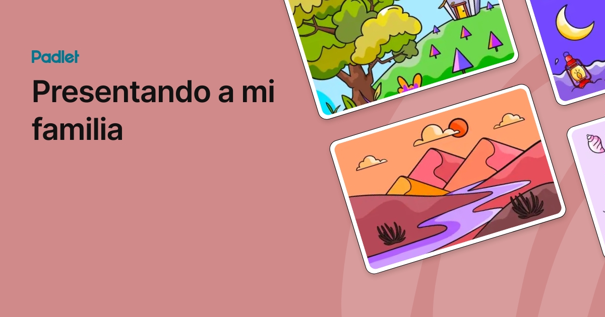 Presentando a mi familia