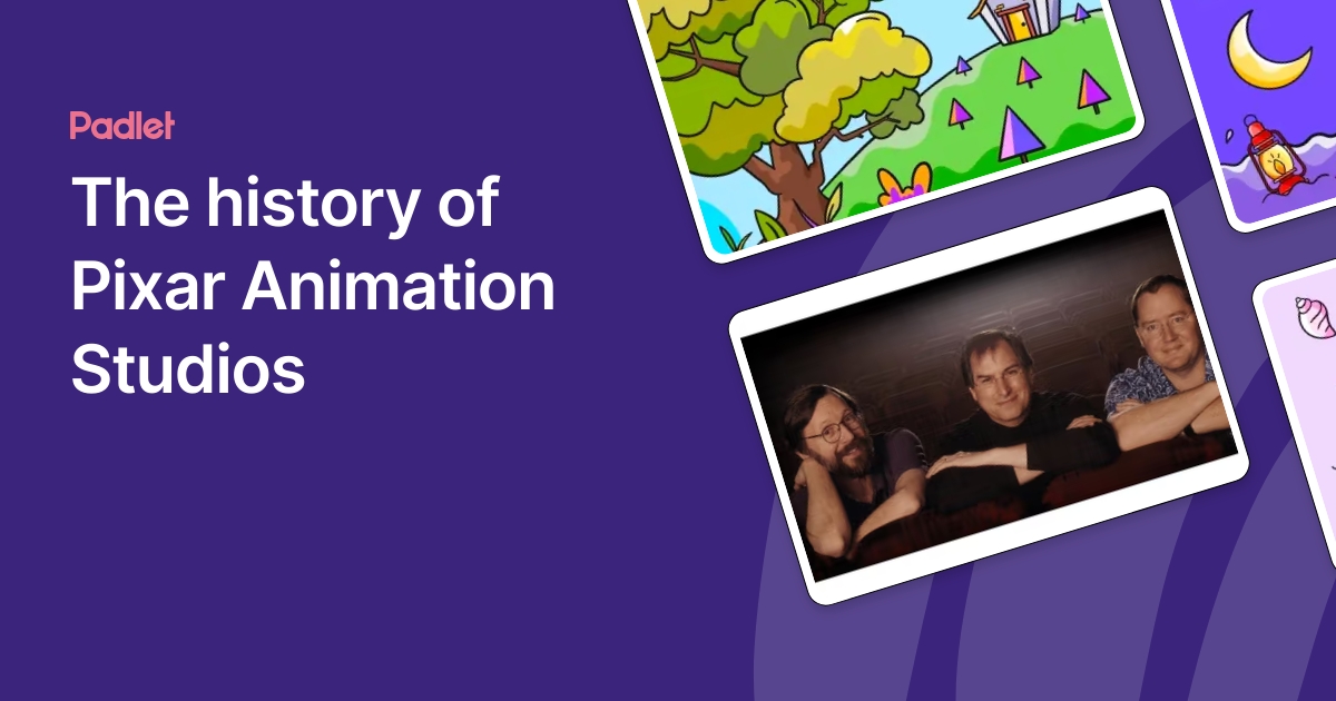 The history of Pixar Animation Studios
