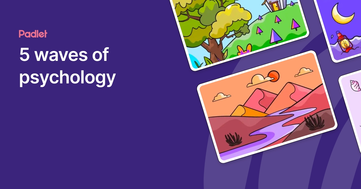 5 waves of psychology