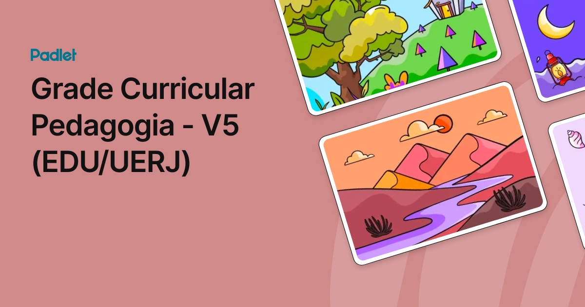 Grade Curricular Pedagogia - V5 (EDU/UERJ)