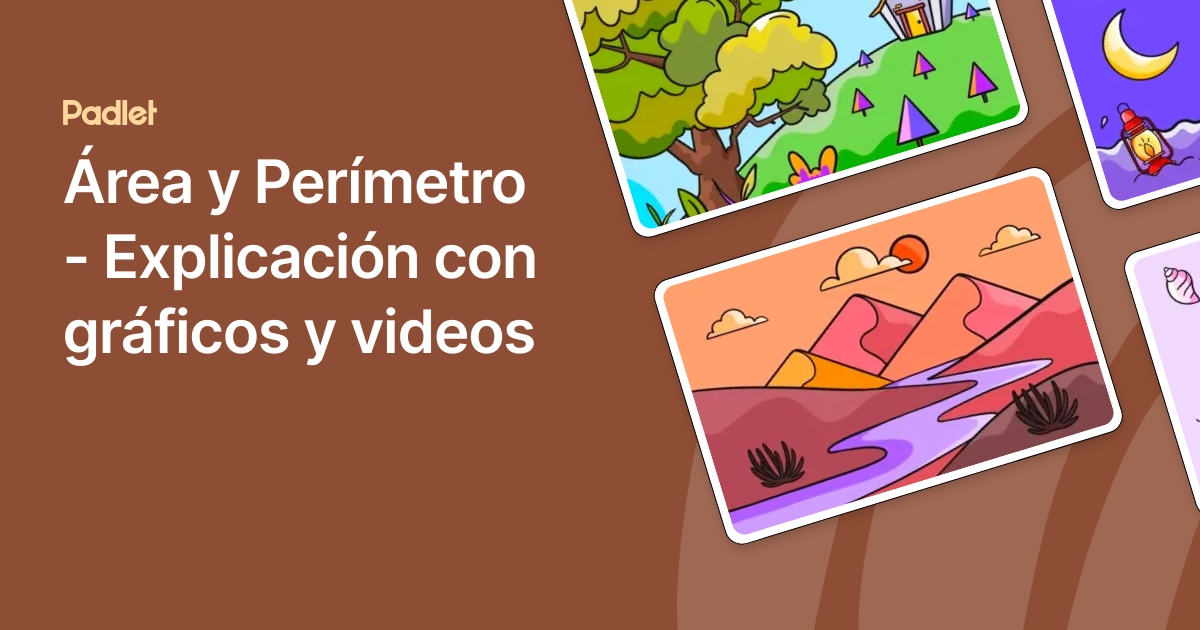 Área y Perímetro - Explicación con gráficos y videos