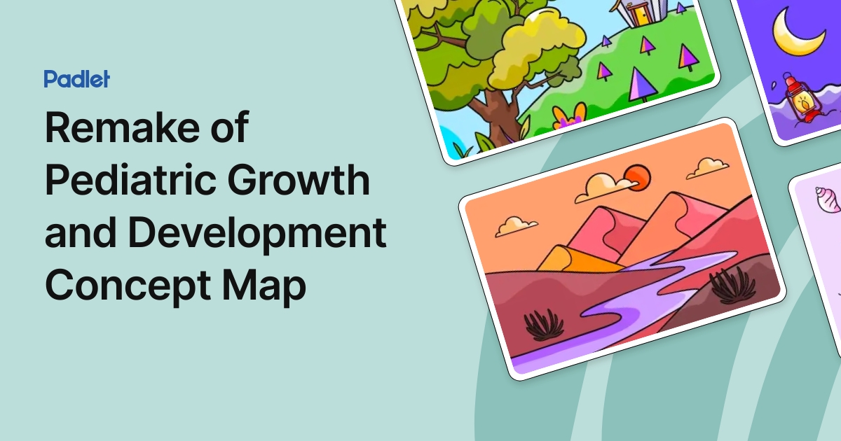 Remake of Pediatric Growth and Development Concept Map