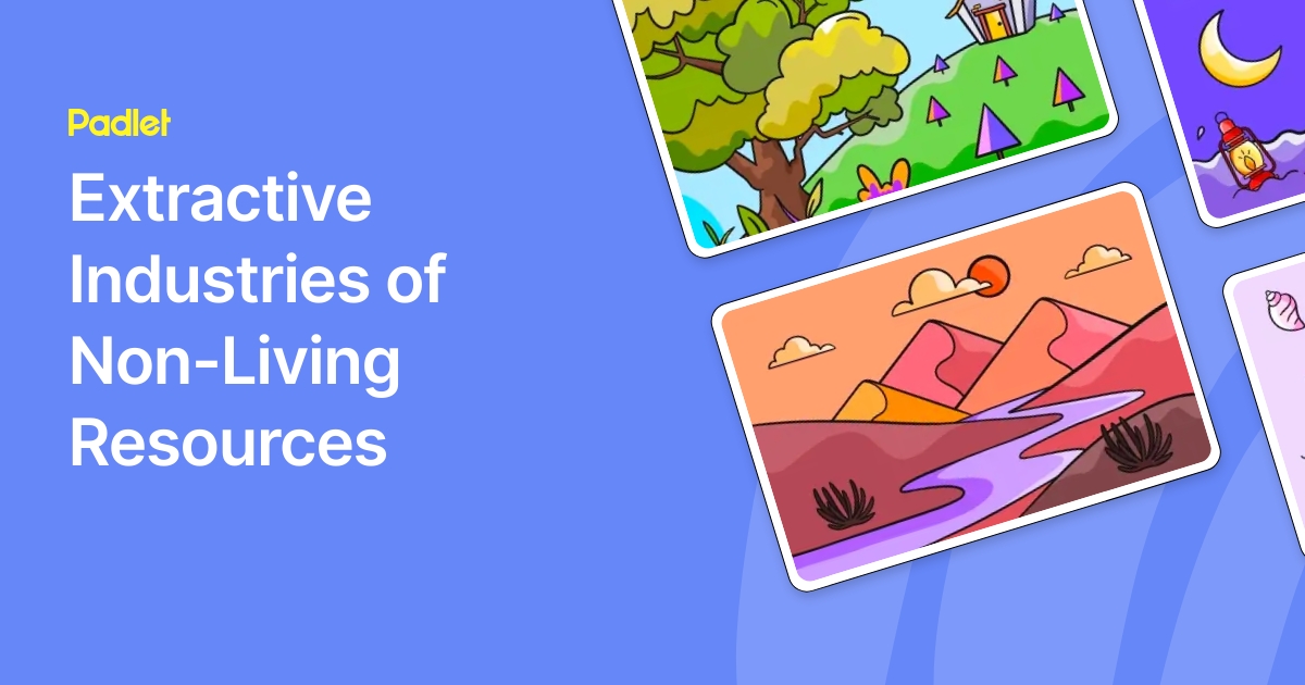 Extractive Industries of Non-Living Resources