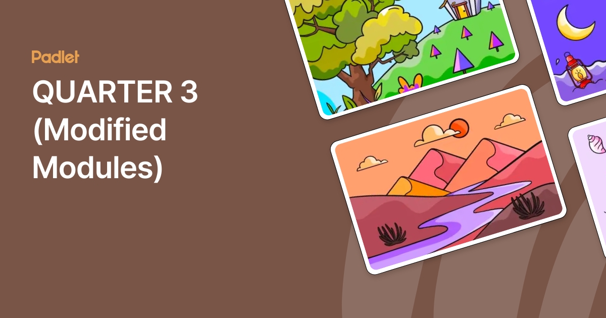 QUARTER 3 (Modified Modules)