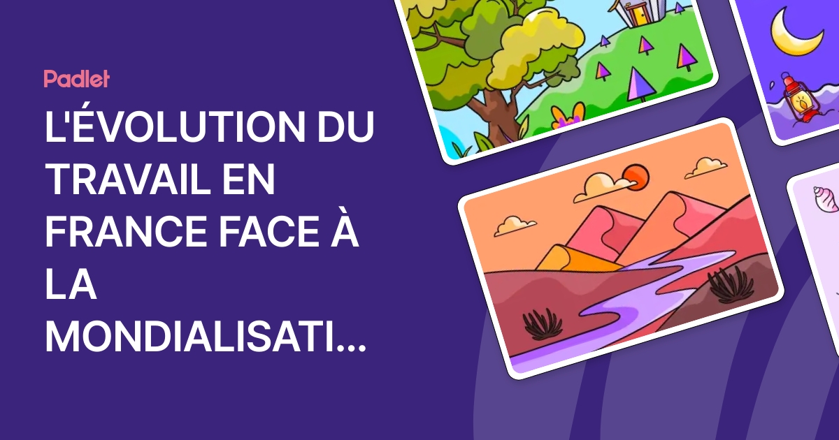 L'ÉVOLUTION DU TRAVAIL EN FRANCE FACE À LA MONDIALISATION