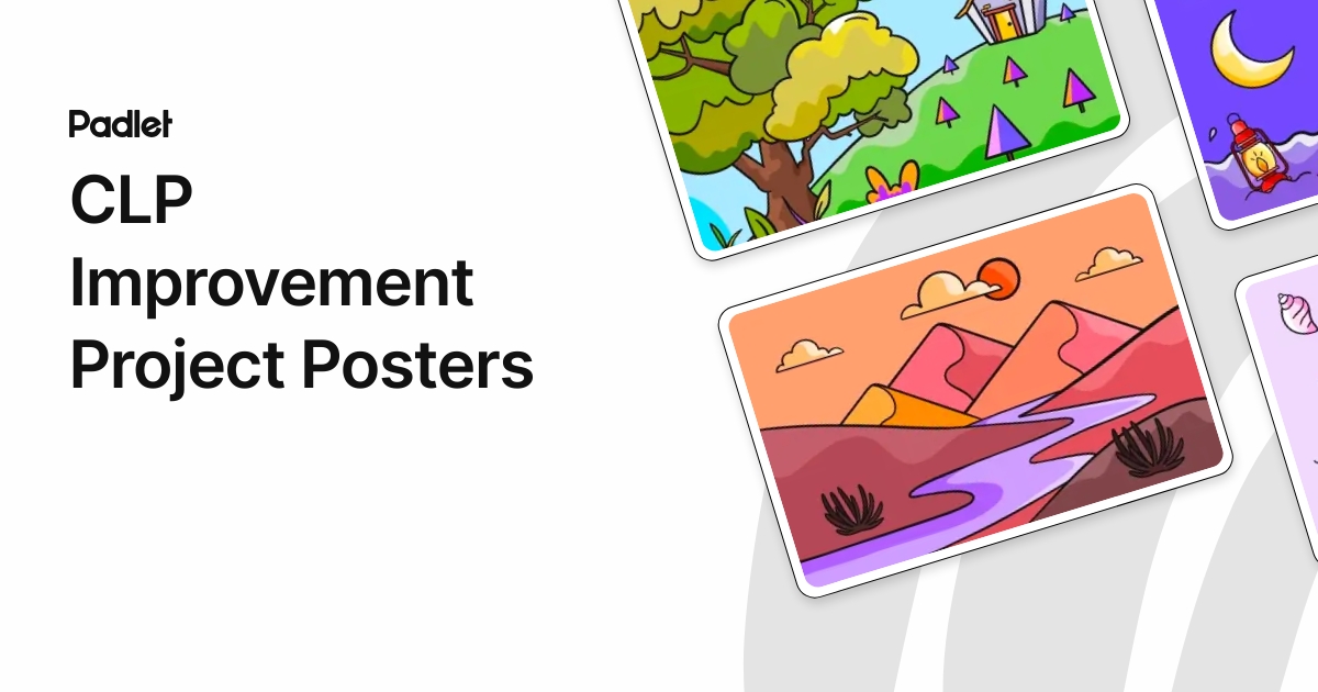 CLP Improvement Project Posters