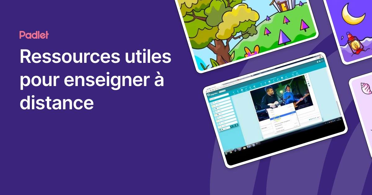 Ressources utiles pour enseigner à distance