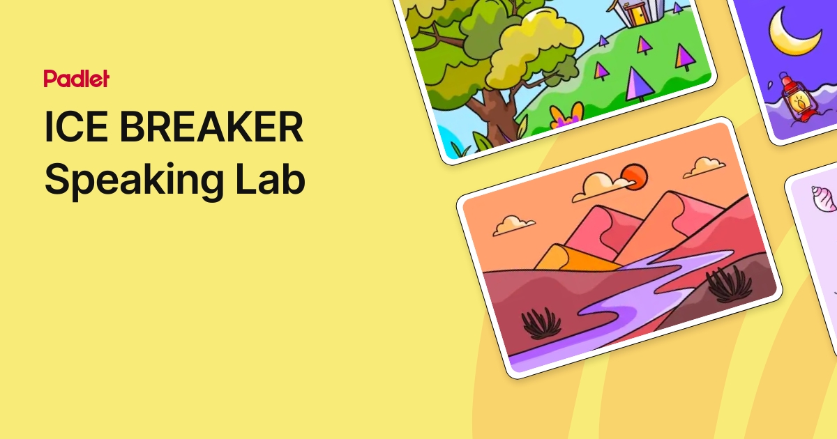 ICE BREAKER Speaking Lab