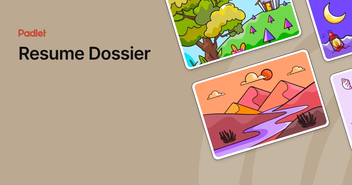 Resume Dossier