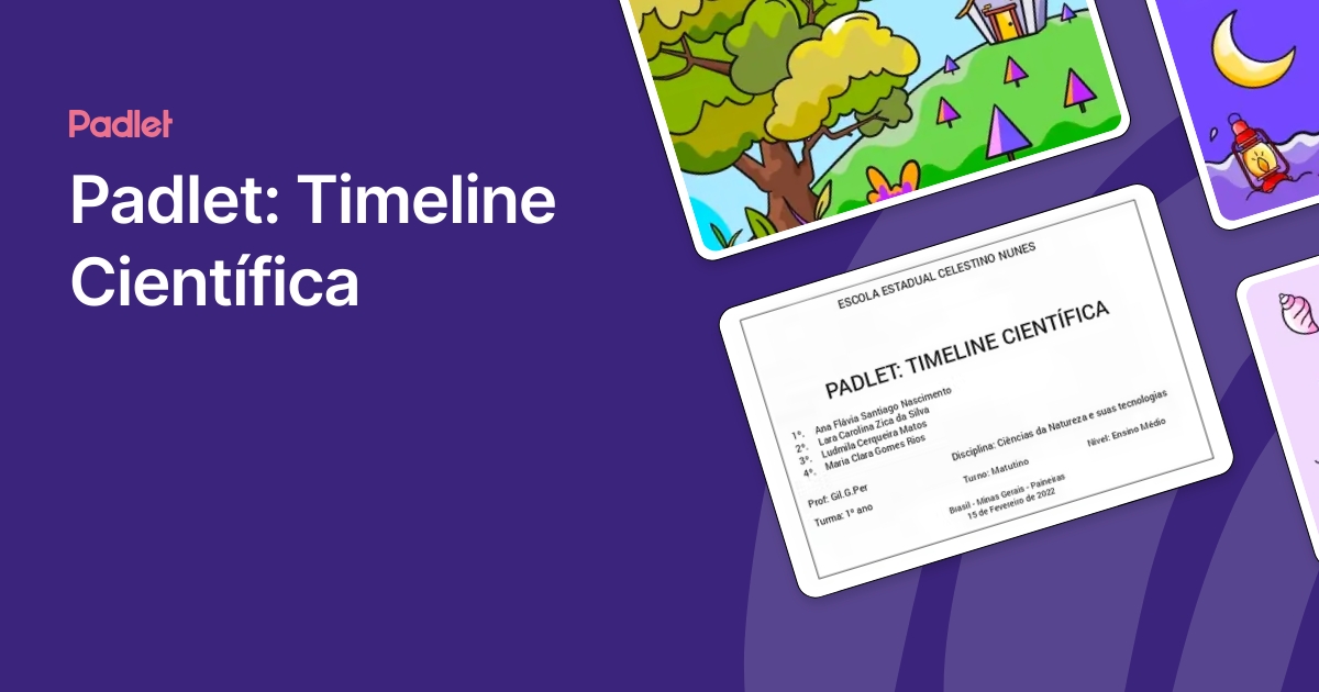 Padlet: Timeline Científica