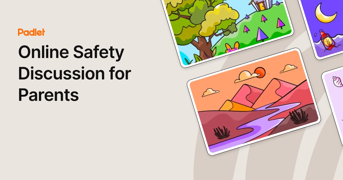 Online Safety Discussion for Parents