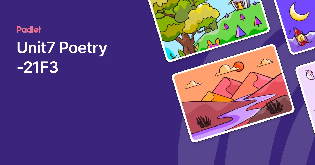 Unit7 Poetry -21F3