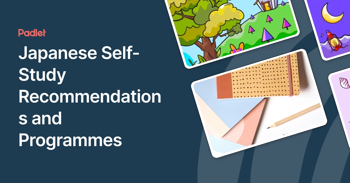 Japanese Self-Study Recommendations and Programmes