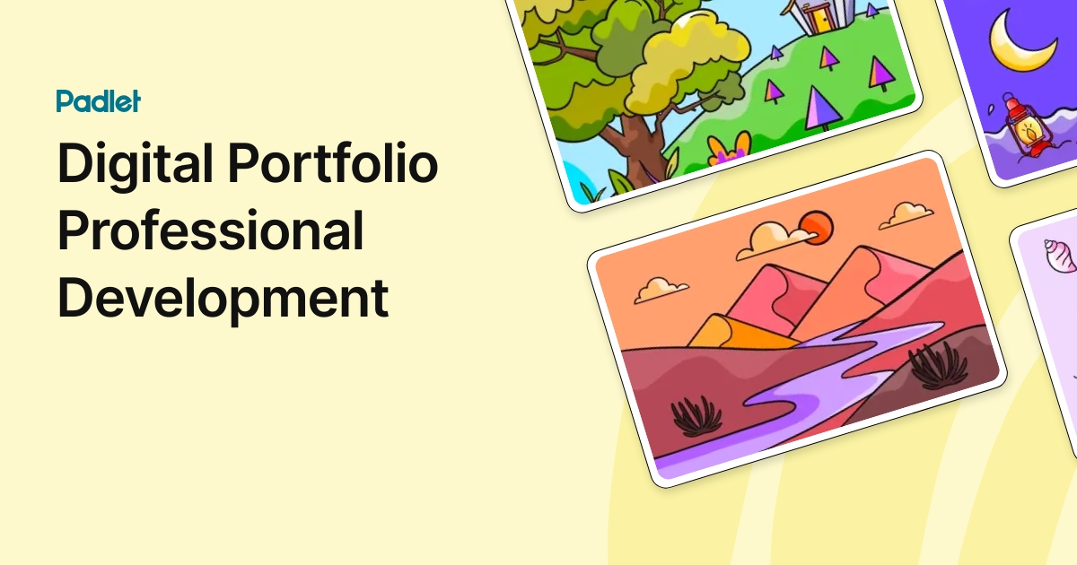 Digital Portfolio Professional Development
