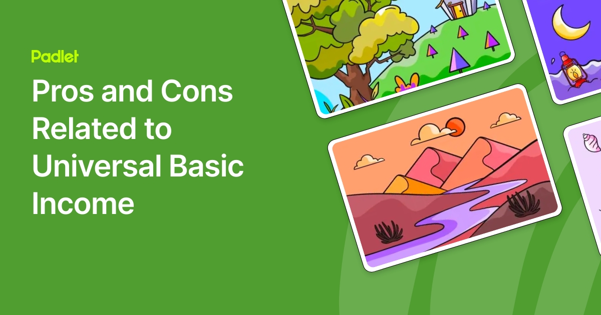 Pros and Cons Related to Universal Basic Income