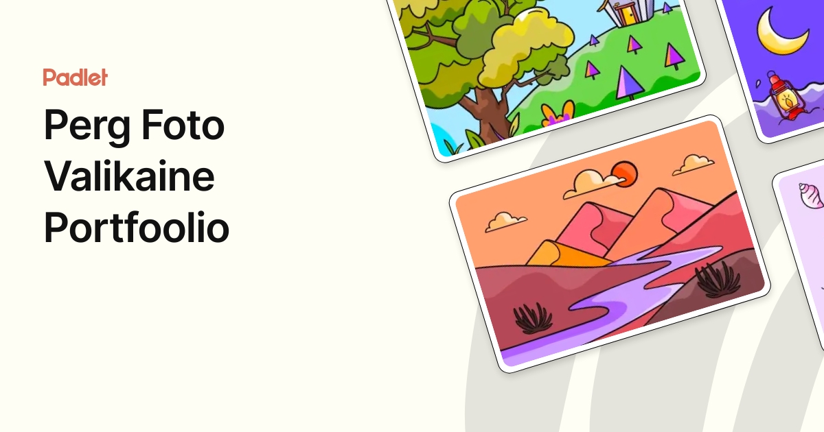 Perg Foto Valikaine Portfoolio