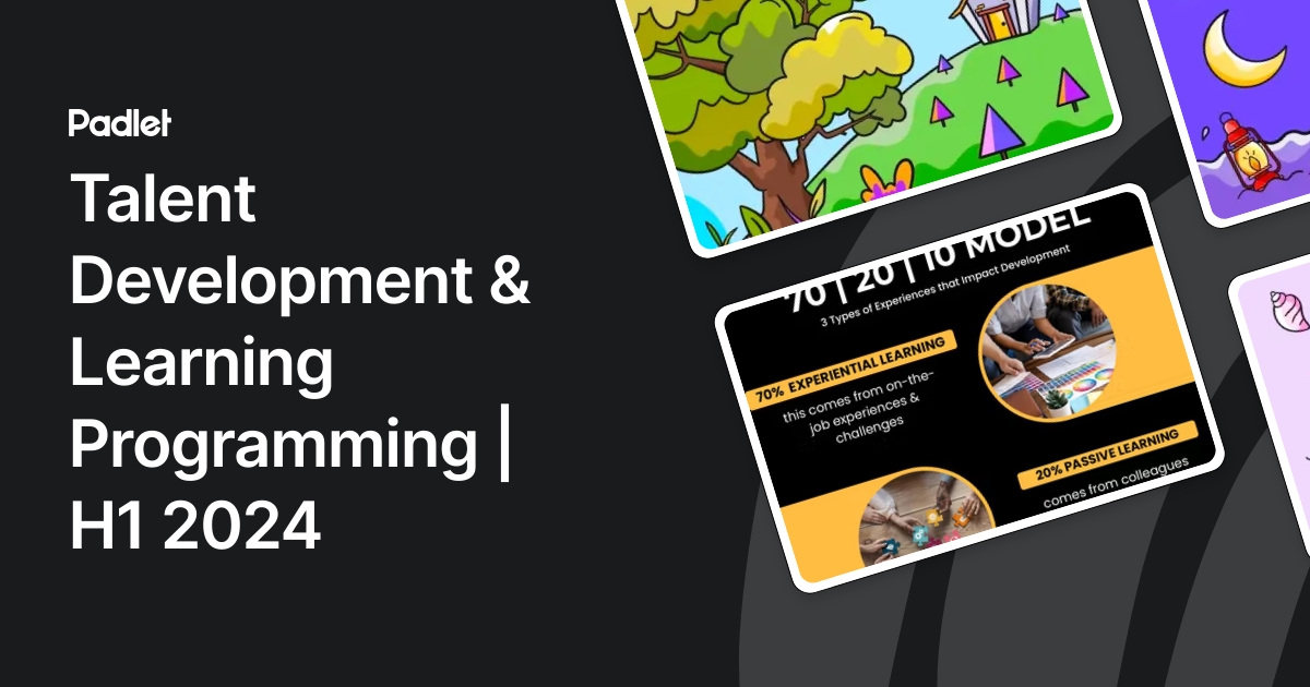 Talent Development & Learning Programming | H1 2024