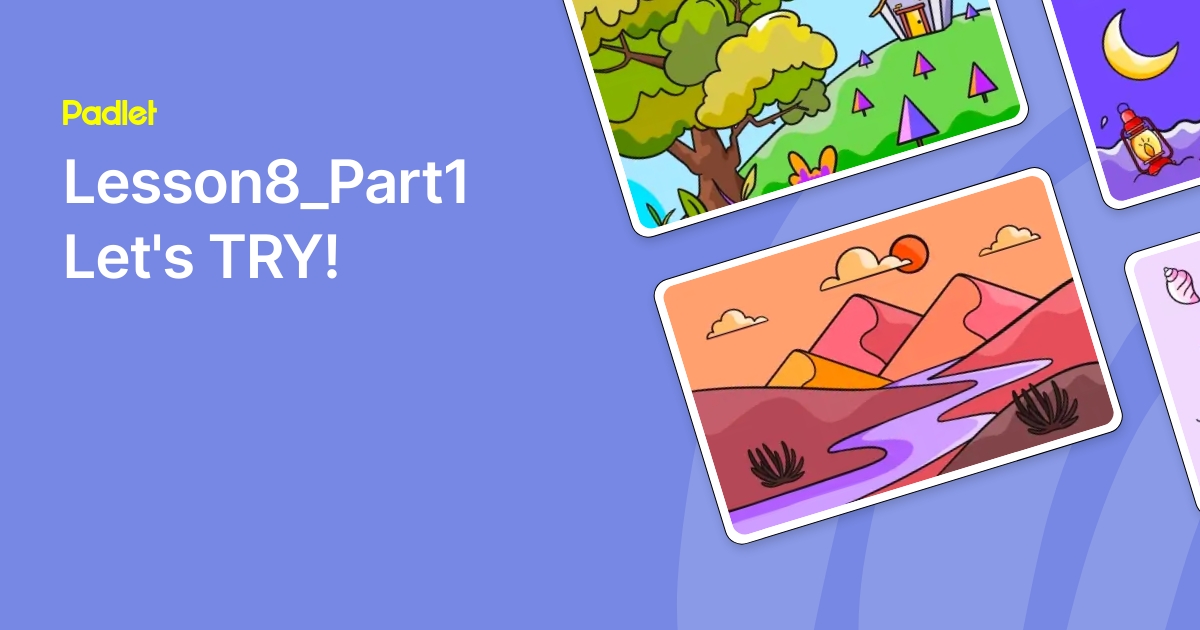 Lesson8_Part1 Let's TRY!