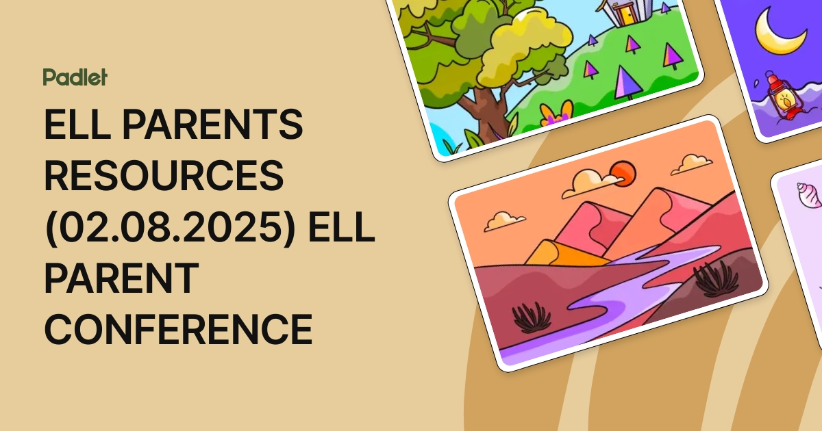ELL PARENTS RESOURCES (02.08.2025) ELL PARENT CONFERENCE