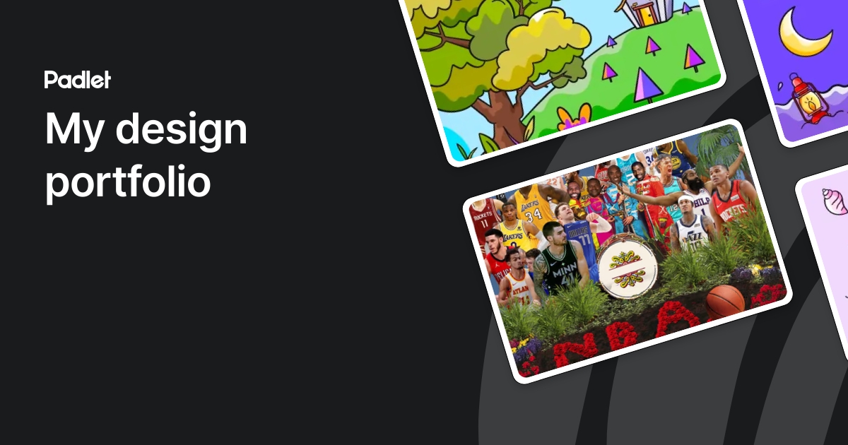 My design portfolio