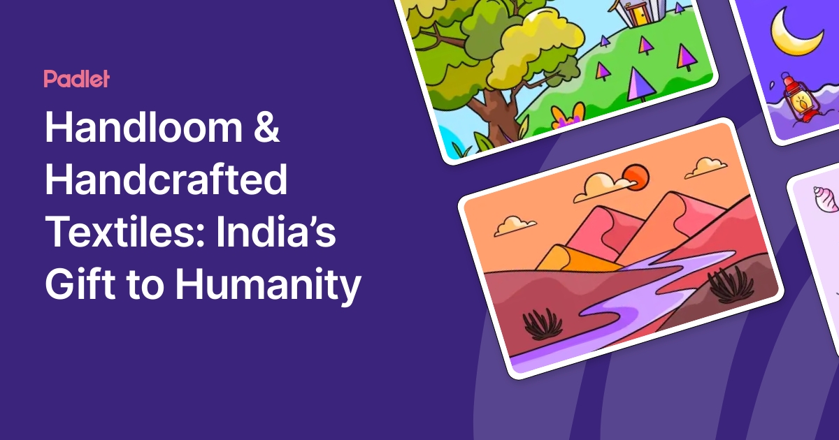 Handloom & Handcrafted Textiles: India’s Gift to Humanity