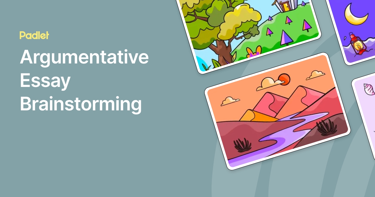Argumentative Essay Brainstorming
