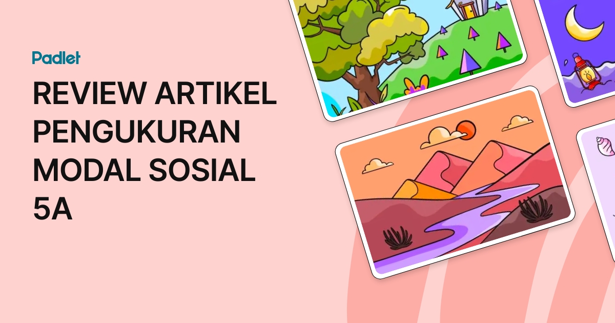 REVIEW ARTIKEL PENGUKURAN MODAL SOSIAL 5A