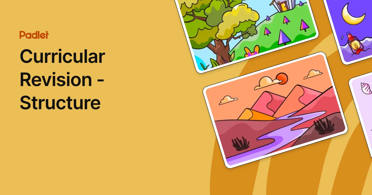 Curricular Revision - Structure