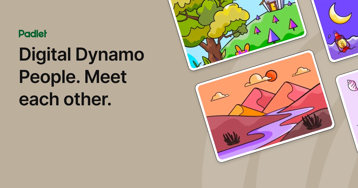 Digital Dynamo People. Meet each other.