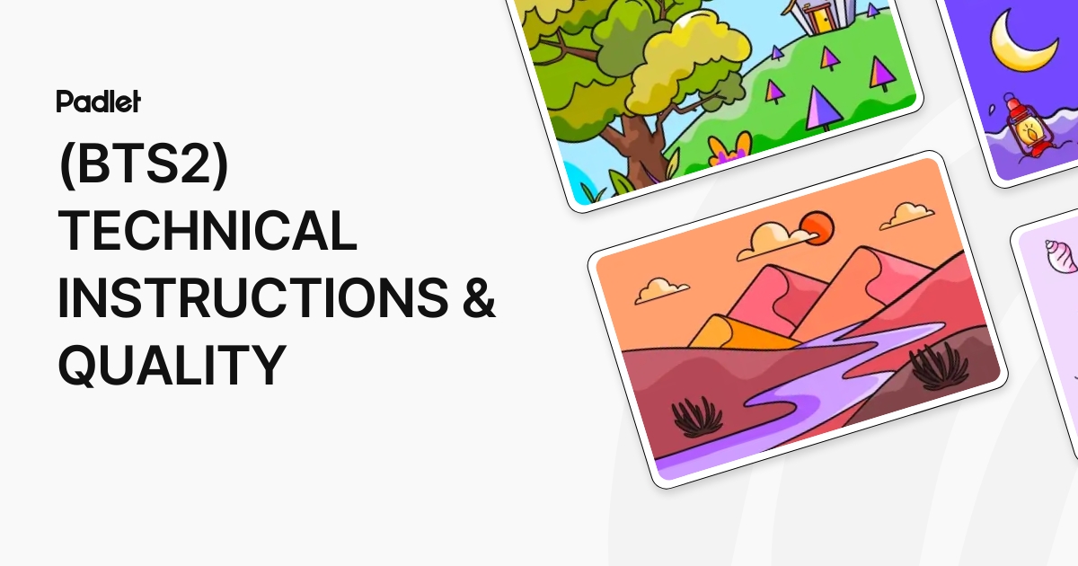 Bts2 Technical Instructions Quality