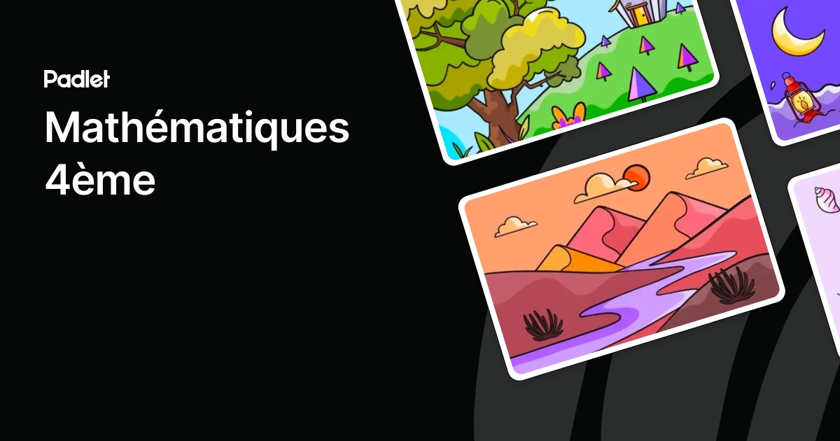 Mathématiques 4ème