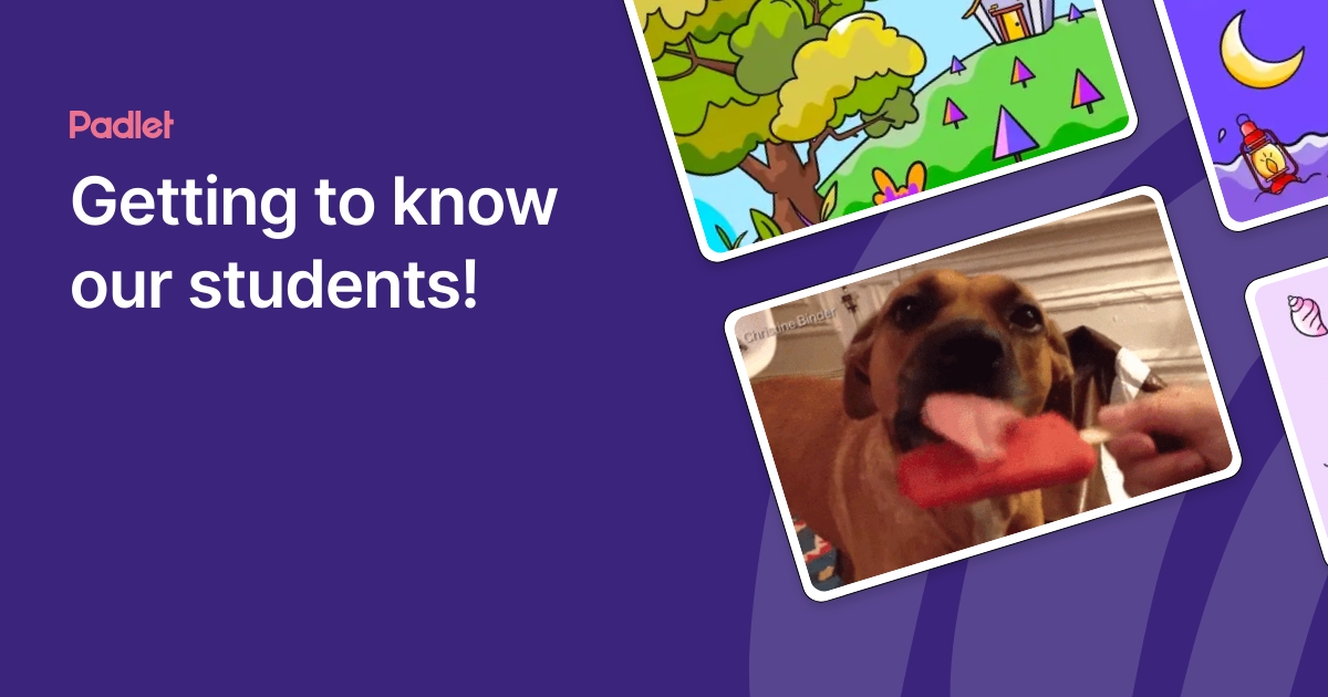 Getting to know our students!