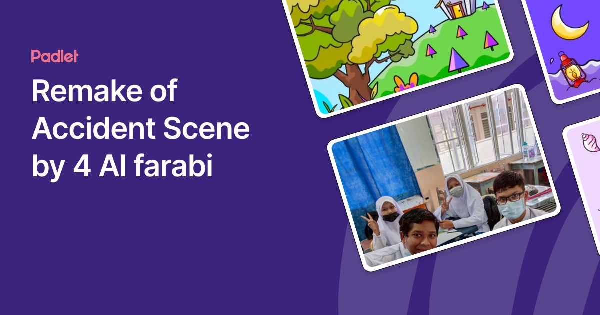 Remake of Accident Scene by 4 Al farabi