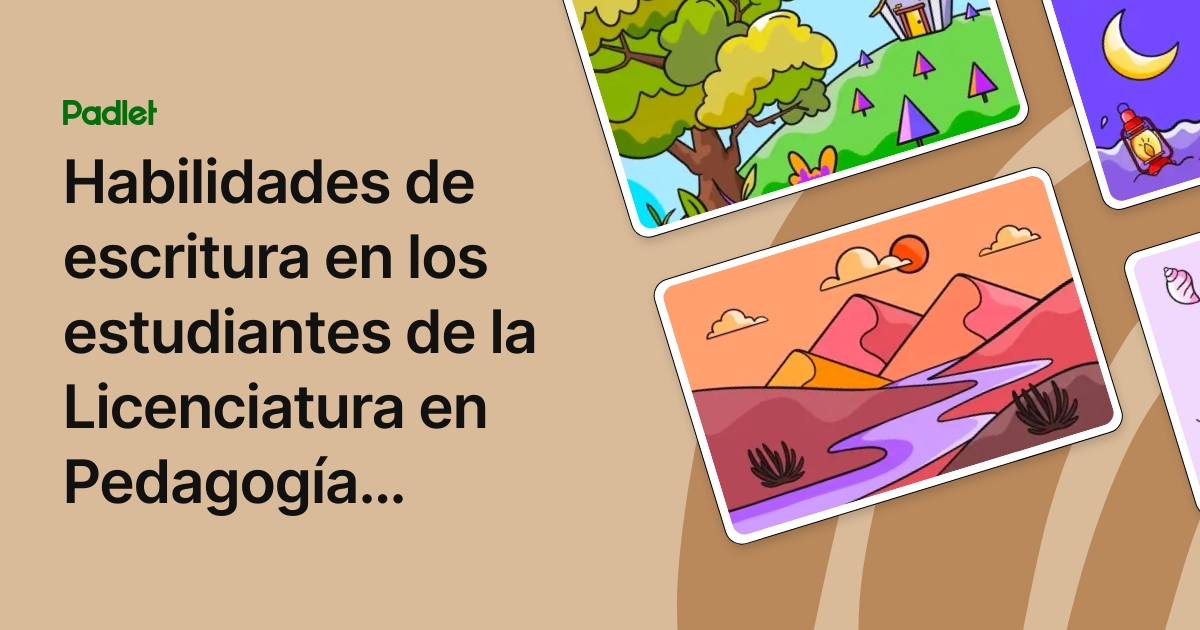 Habilidades de escritura en los estudiantes de la Licenciatura en ...