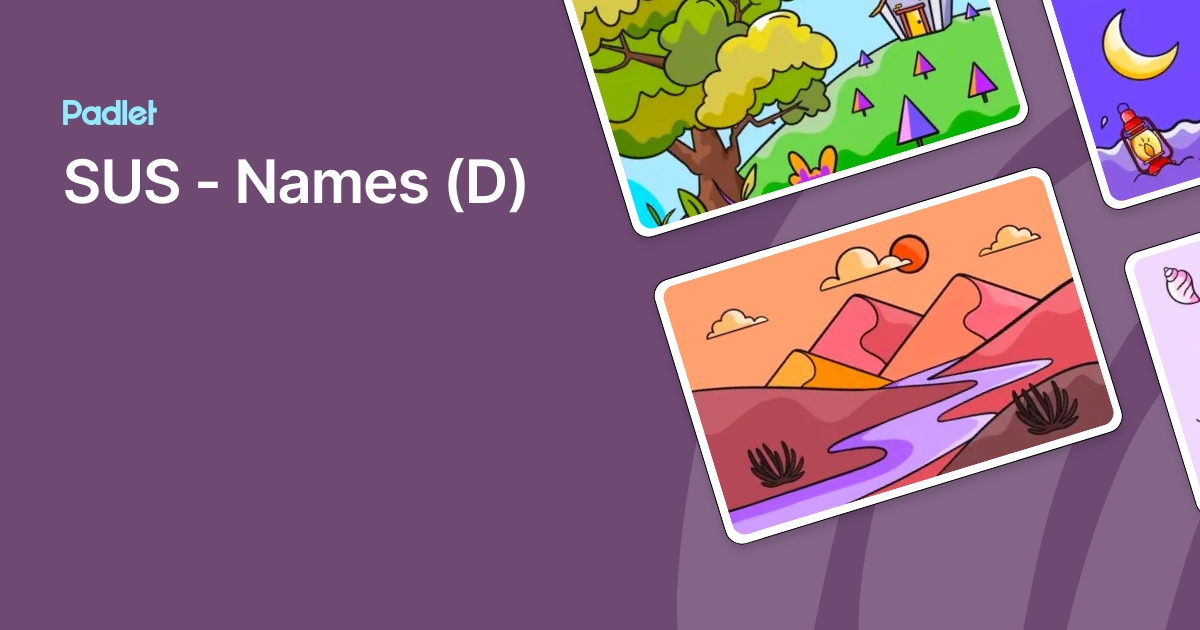SUS - Names (D)