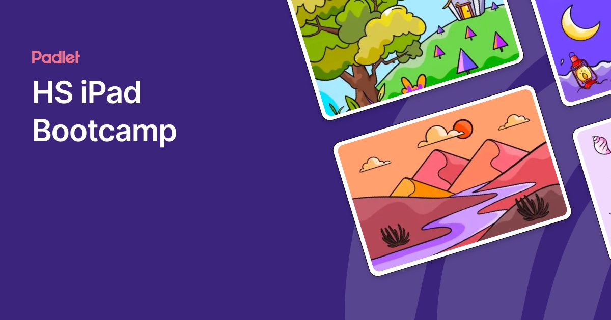 HS iPad Bootcamp