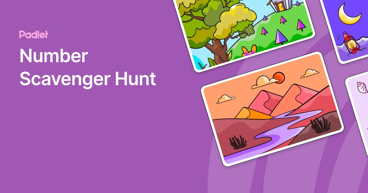 Number Scavenger Hunt