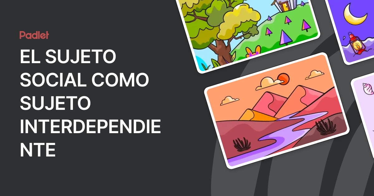 EL SUJETO SOCIAL COMO SUJETO INTERDEPENDIENTE
