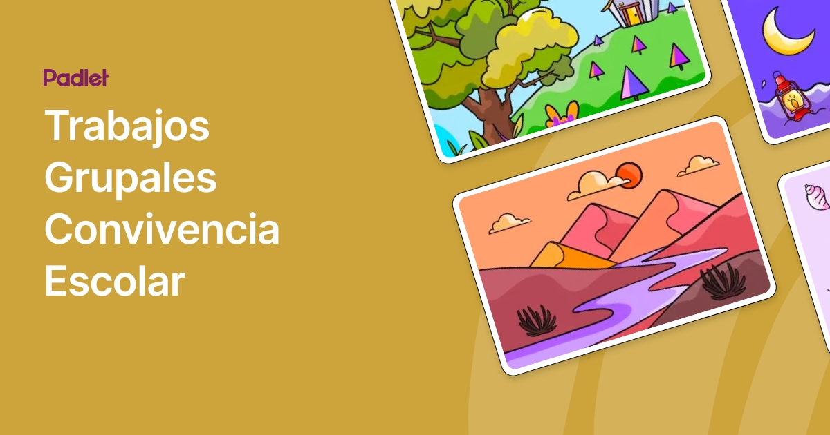 Trabajos Grupales Convivencia Escolar