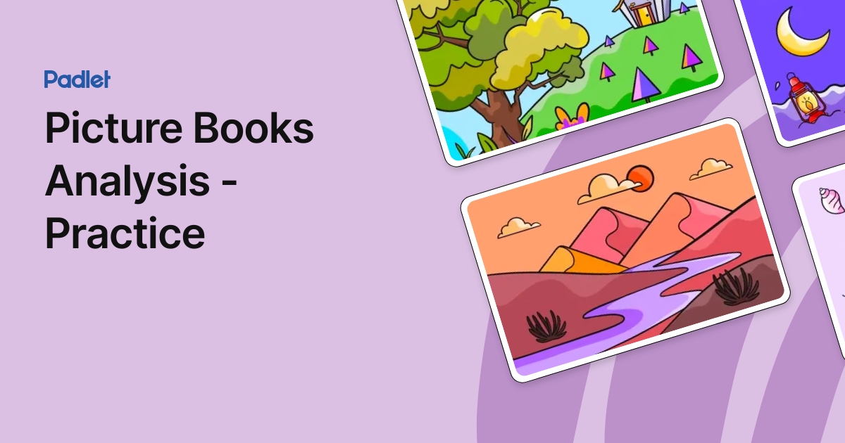 Picture Books Analysis - Practice