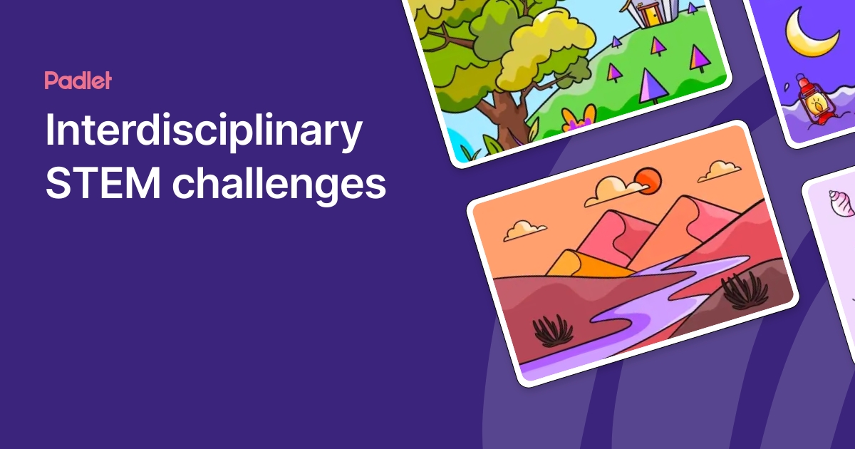 Interdisciplinary STEM challenges