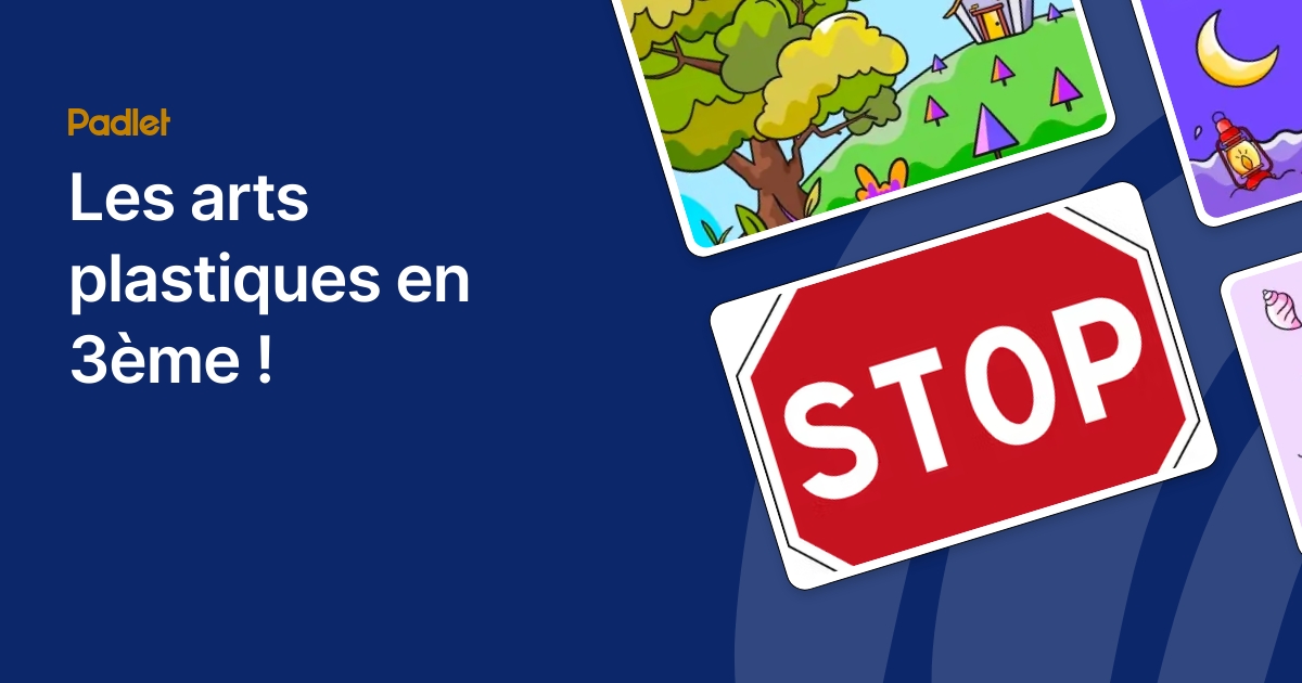 Les arts plastiques en 3ème