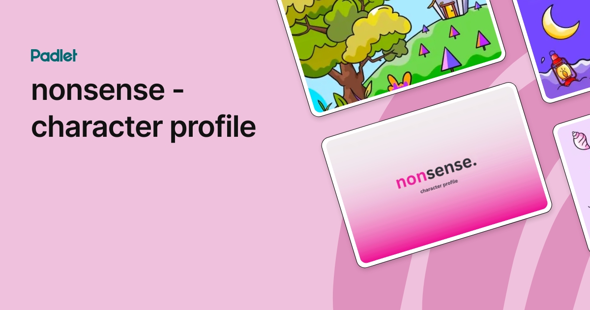 nonsense - character profile