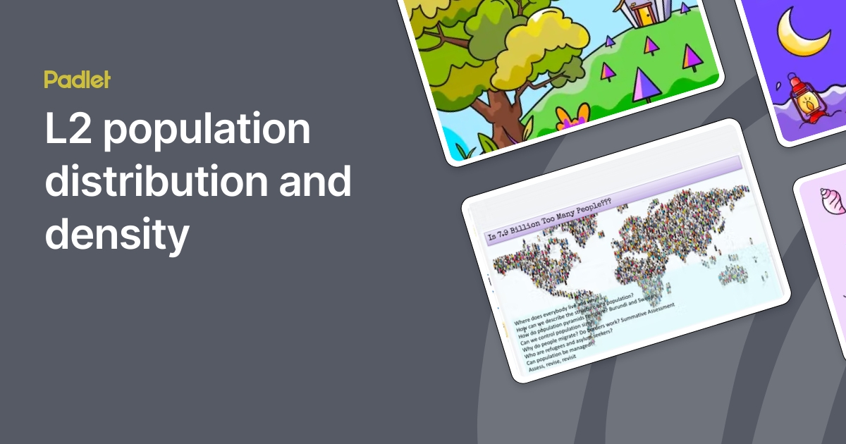 L2 population distribution and density