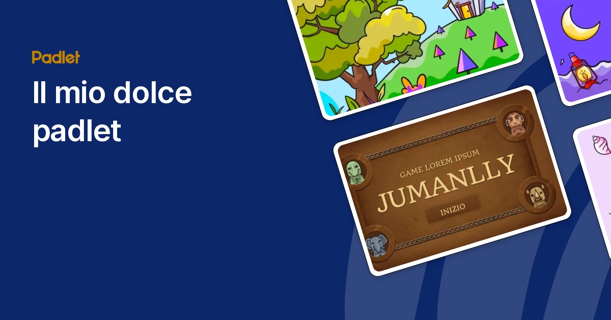 Il mio dolce padlet