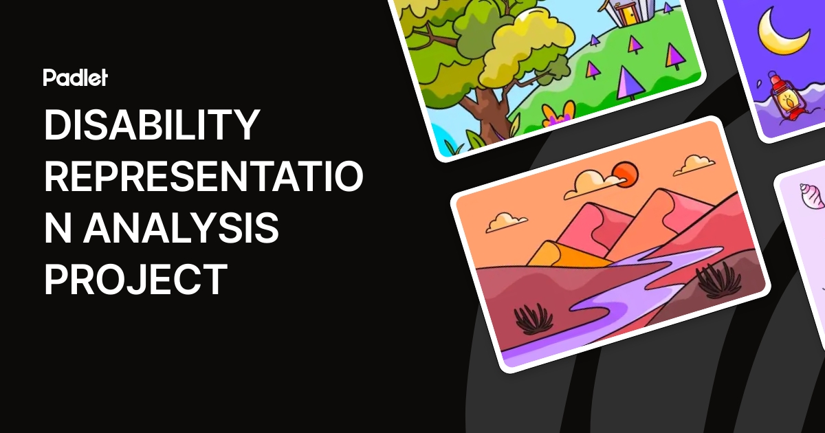 DISABILITY REPRESENTATION ANALYSIS PROJECT